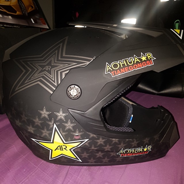Full Face Helmet, Motorcycles, Motorcycle Apparel on Carousell