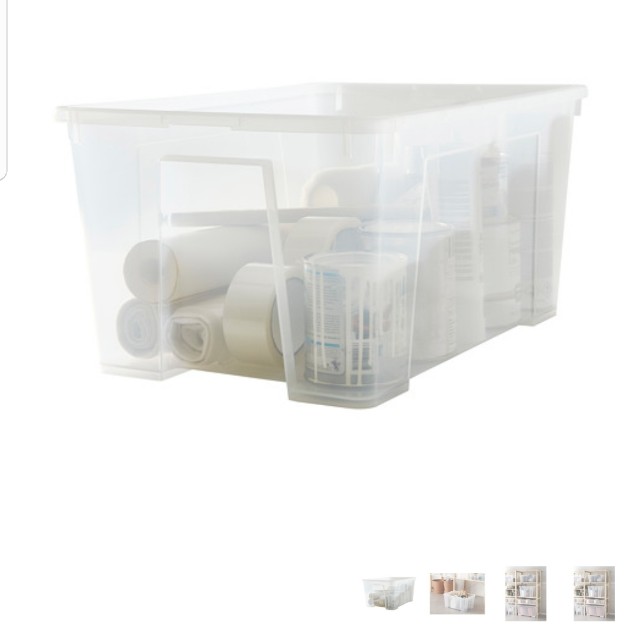 Ikea Samla Storage Box, Furniture & Home Living, Home Improvement ...