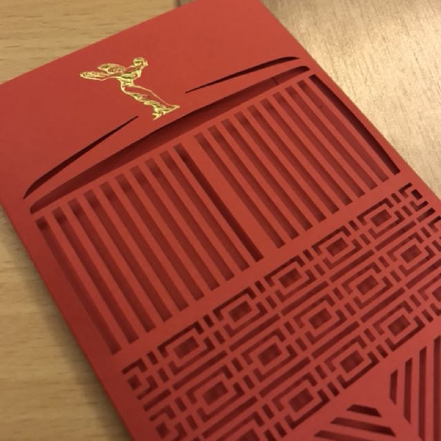 Rolls-Royce ang bao envelope, Car Accessories on Carousell