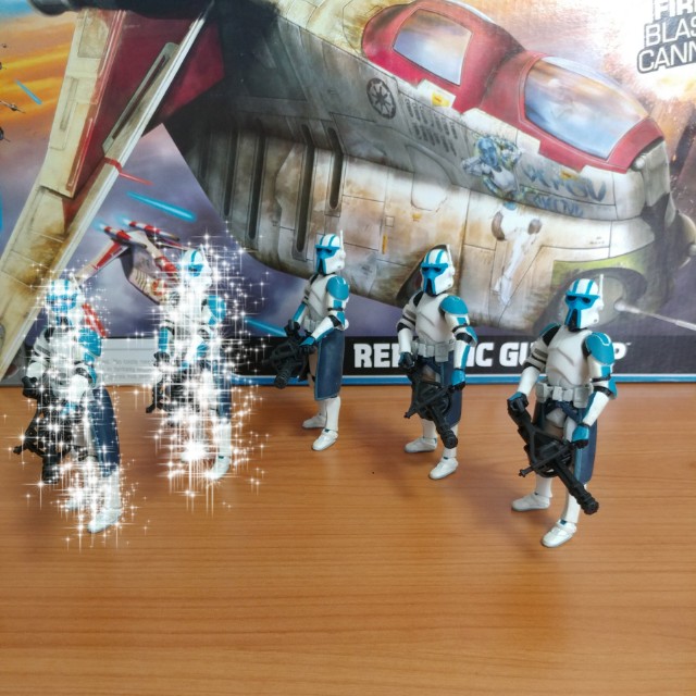 Star Wars Heavy Assault Quad Arc Clone Trooper, Hobbies & Toys, Toys ...