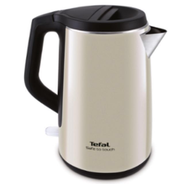TEFAL SAFE TO TOUCH 1.5L KETTLE KO371I, TV & Home Appliances, Kitchen ...