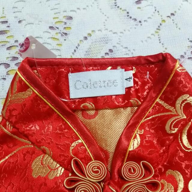 Brand New With Tag qipao Cheongsam For A Little Girl suitable For 3 To ...