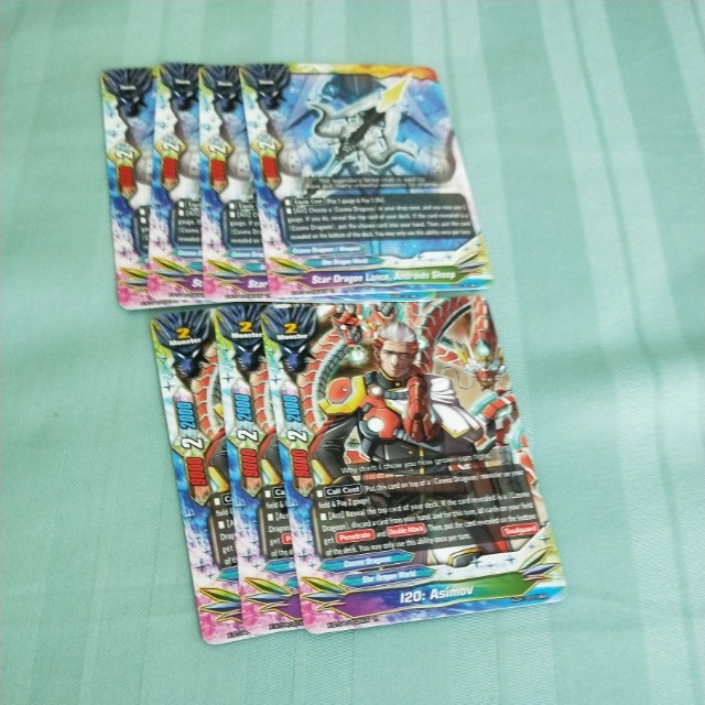 Buddyfight cards-Cosmo dragoon set, Hobbies & Toys, Toys & Games on ...
