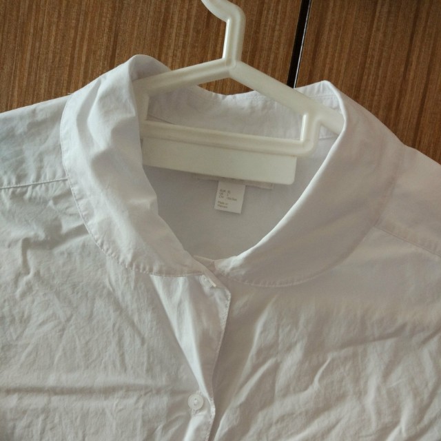 COS Basic White Shirt, Women's Fashion, Tops, Other Tops on Carousell
