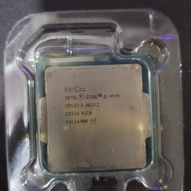 Intel® Core™ i5-4590 Processor. 6M Cache, up to 3.70 GHz., Computers ...