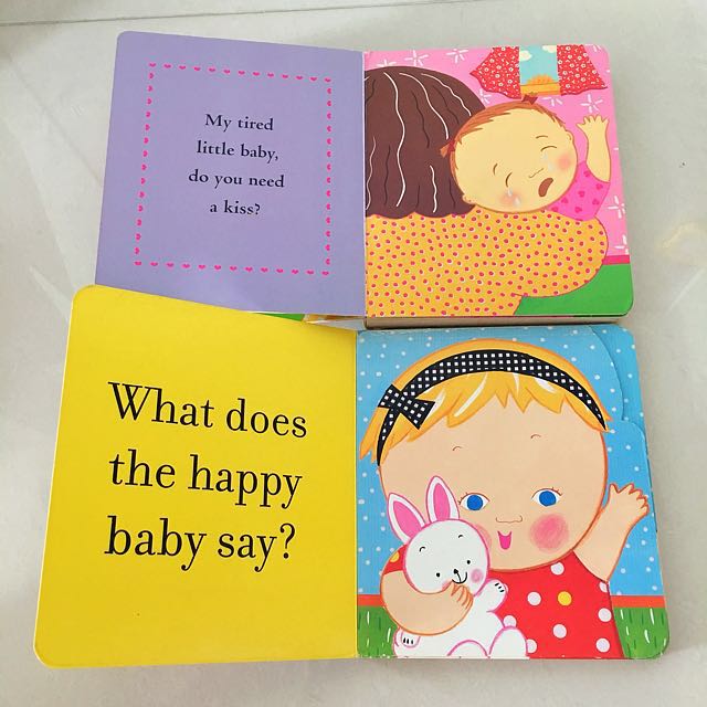 Karen Katz Counting Kisses & What does Baby Say (Board book/ Lift-the ...