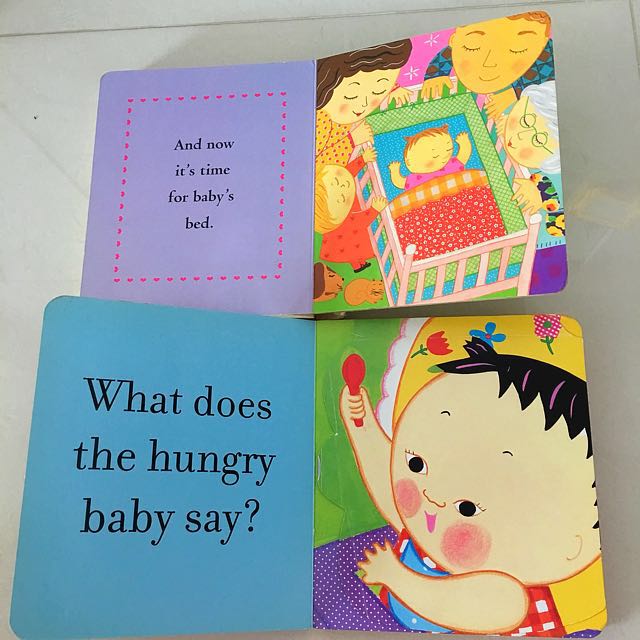 Karen Katz Counting Kisses & What does Baby Say (Board book/ Lift-the ...