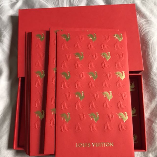 Louis Vuitton Red Envelope, Luxury, Accessories on Carousell