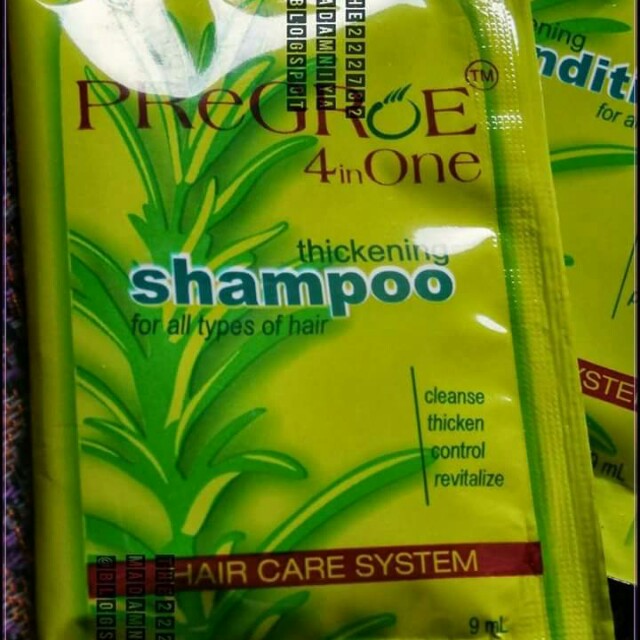 Pregroe Shampoo And Conditioner Minoxidil Regroe Beauty And Personal Care