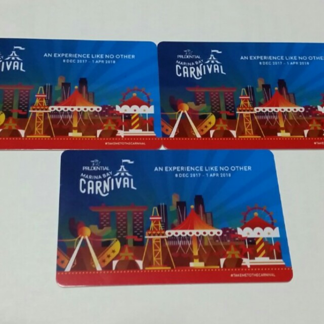 Prudential Marina Bay Carnival, Tickets & Vouchers, Vouchers on Carousell