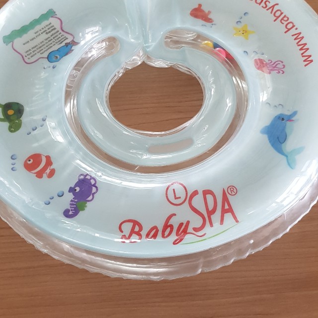 Baby spa neck float, Babies & Kids, Bathing & Changing, Bathtub & Bath ...