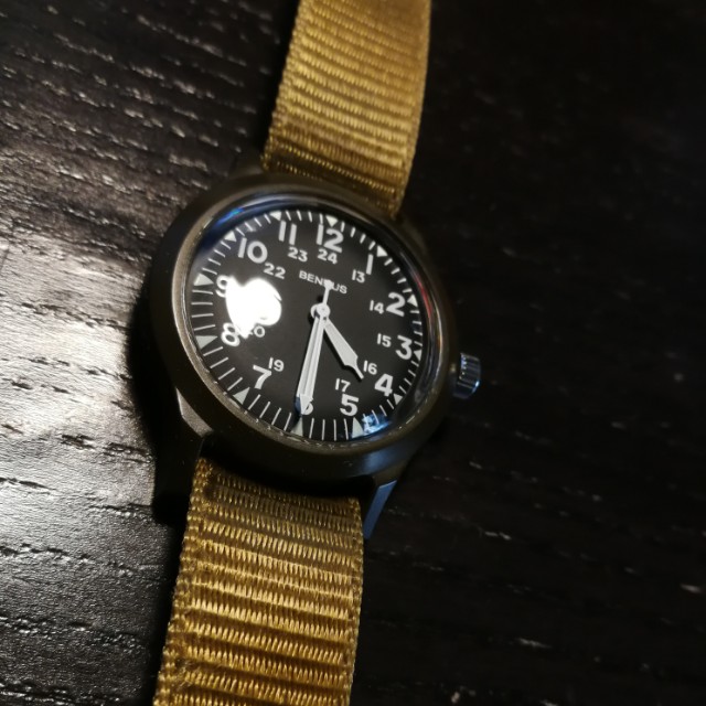 Benrus Vintage Military Watch (Reissue), Men's Fashion, Watches ...