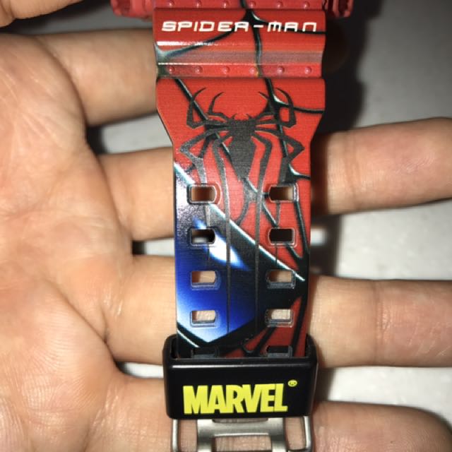G Shock Watch (Spider-Man), Mobile Phones & Gadgets, Wearables & Smart ...
