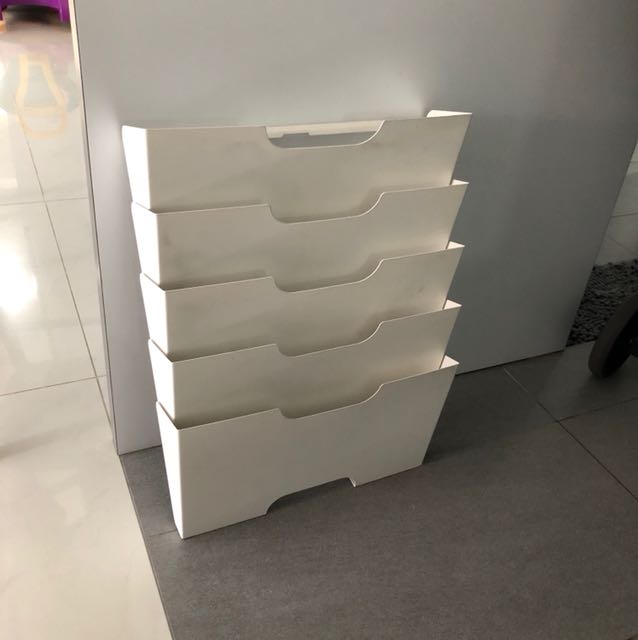 IKEA Magazine Rack, Furniture & Home Living, Furniture, Shelves ...