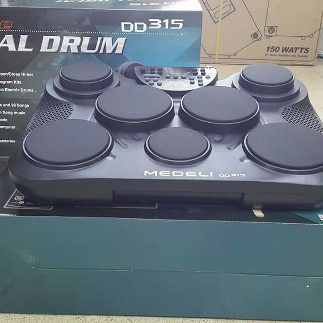 Medeli DD315 Portable Electronic Drums, Hobbies & Toys, Music & Media ...