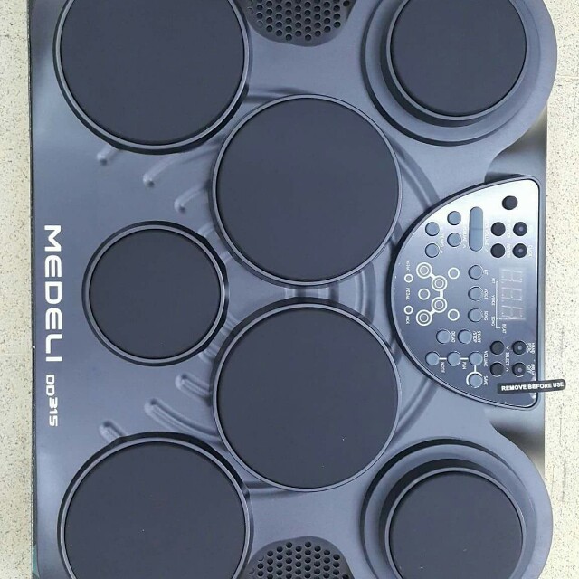 Medeli DD315 Portable Electronic Drums, Hobbies & Toys, Music & Media ...