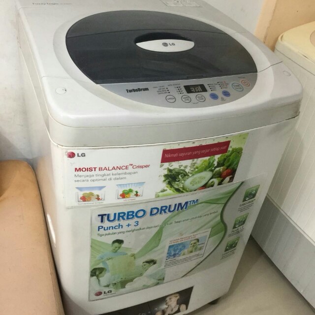 Mesin Cuci LG, Fuzzy Logic, 10 Kg, Turbo Drum, Serba Serbi di Carousell Mesin Cuci LG, Fuzzy Logic, 10 Kg, Turbo Drum, Serba Serbi di Carousell