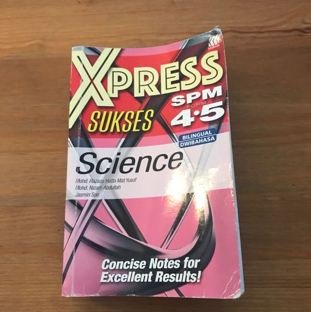 SPM Xpress Sukses Science by Sasbadi, Hobbies & Toys, Books & Magazines ...