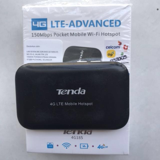 Tenda G LTE Portable MiFi Router G Webe Mobile UMobile Digi Maxis Celcom Yes Mobile