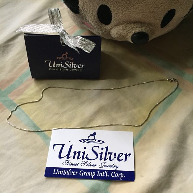 Unisilver 925 Necklace 18", Women's Fashion, Jewelry & Organizers ...