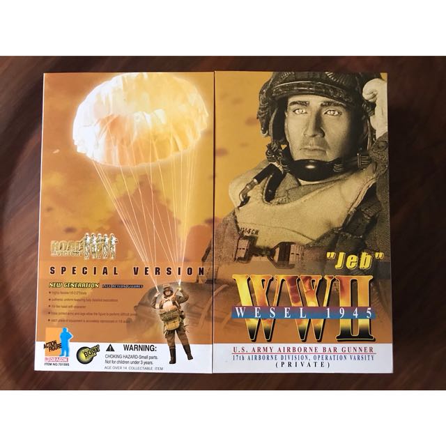 Dragon 1/6 US Army Airborne Bar Gunner “Jeb” Special Version, Hobbies ...