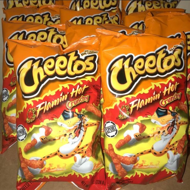 Flamin Hot Cheetos, Food & Drinks, Packaged & Instant Food on Carousell