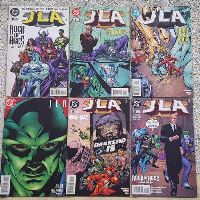 JLA # 10 - 15 (Rock of Ages), Hobbies & Toys, Books & Magazines ...