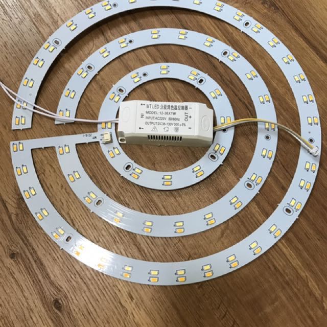 Led ceiling light 36W dual colour, Furniture & Home Living, Lighting ...