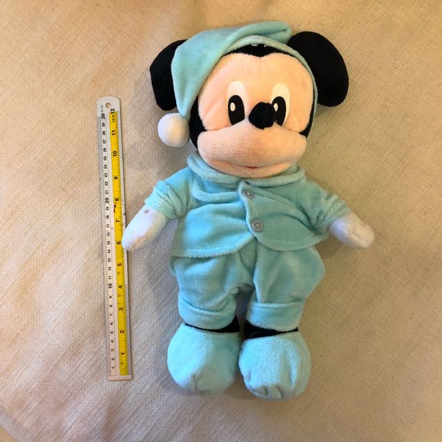 Mickey mouse pajamas plush toy, Babies & Kids, Babies & Kids Fashion on ...