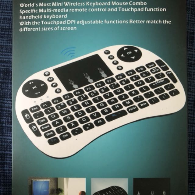 Mini wireless keyboard mouse combo, Computers & Tech, Parts & Accessories, Computer Keyboard on ...