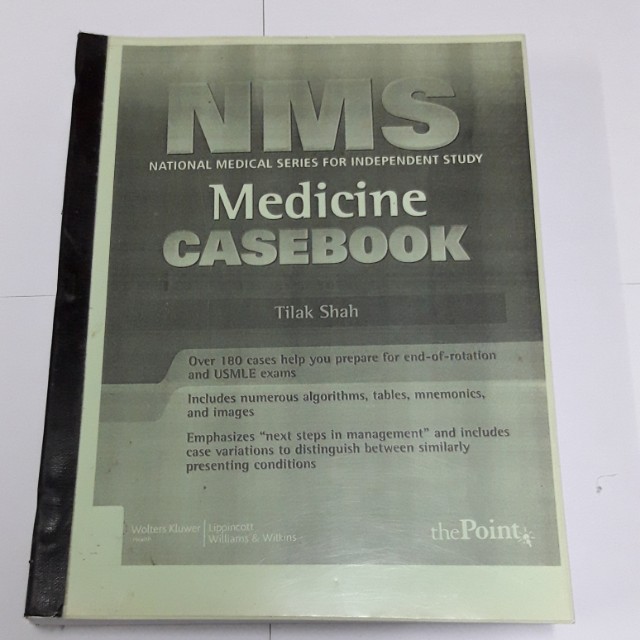 NMS Medicine Casebook (Photocopy), Hobbies & Toys, Books & Magazines ...