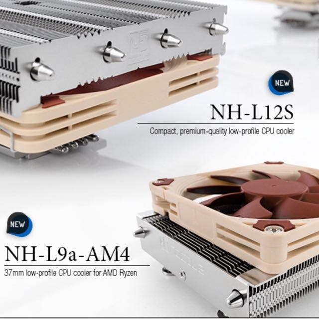 Noctua NH L12S low profile cpu fan with heatsink (AM4 bracket ...