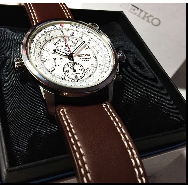 Seiko Pilot Flightmaster Chronograph Alarm Date Watch, Mobile Phones ...