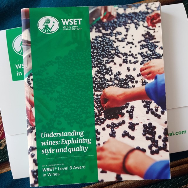 WSET level 3 in WINES book, Hobbies & Toys, Books & Magazines ...