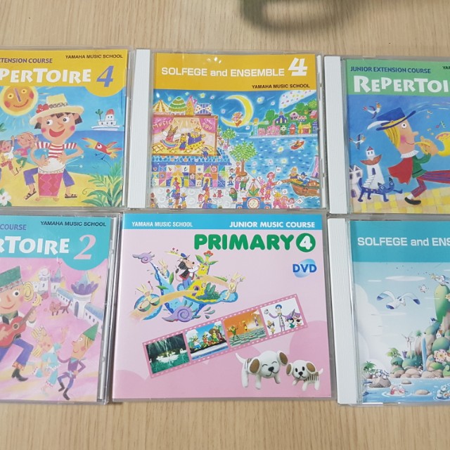 Yamaha music course CD and DVD, Hobbies & Toys, Books & Magazines ...