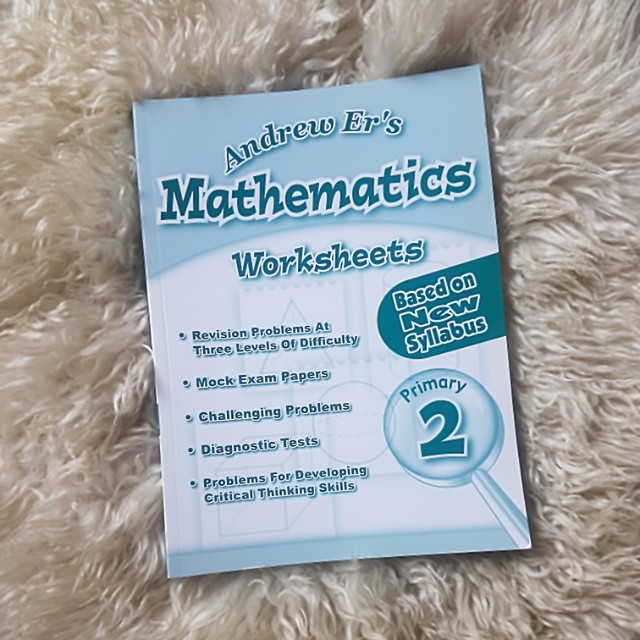 Andrew Er's Mathematics Worksheets Assessment Book, Hobbies & Toys ...