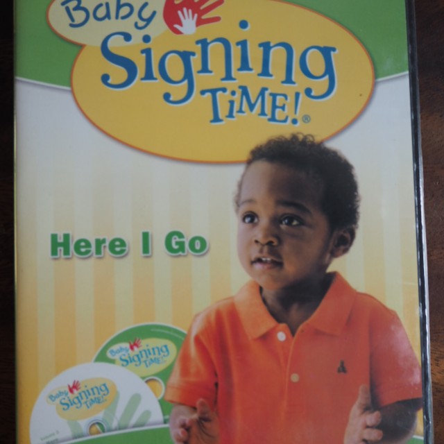 Baby Signing Time DVD vol 1 and 2, Babies & Kids, Babies & Kids Fashion ...