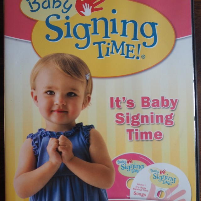 Baby Signing Time DVD vol 1 and 2, Babies & Kids, Babies & Kids Fashion ...