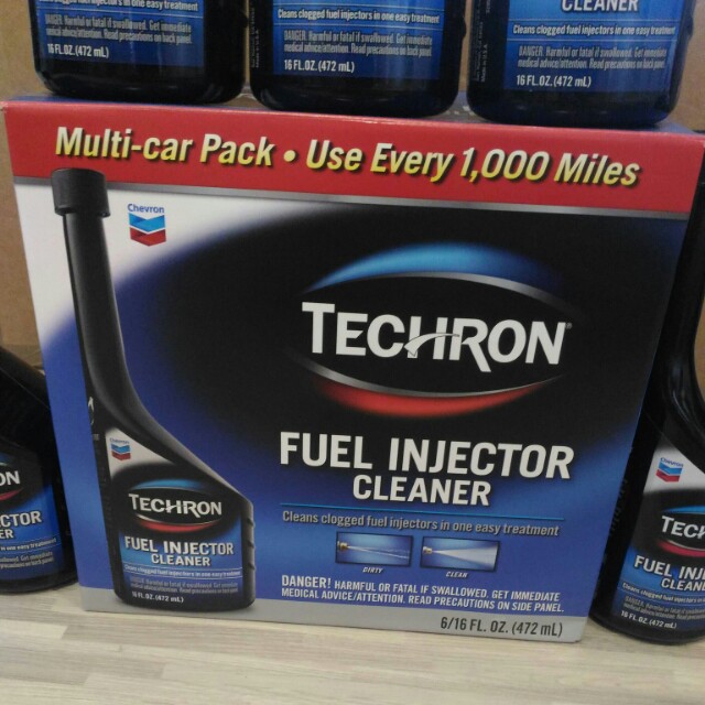LAST 3! Chevron Techron Fuel Injector Cleaner, Car Accessories on Carousell