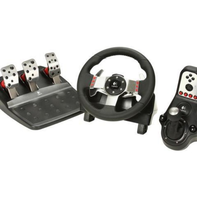 Logitech G27 Racing Wheel, Video Gaming, Video Games, Xbox on Carousell