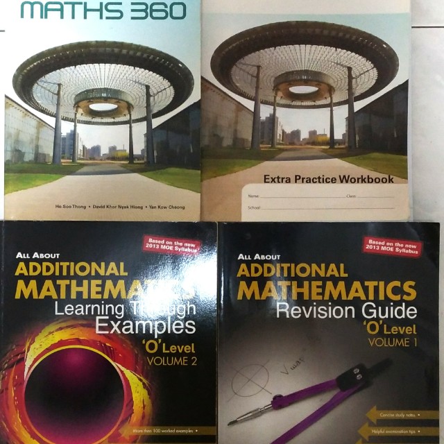 6 O level Maths Textbooks and Assessment books, Hobbies & Toys, Books ...