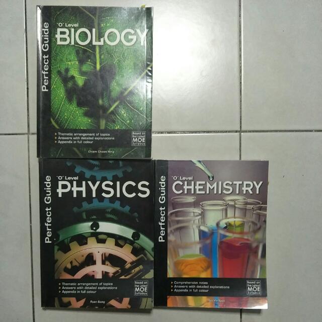 O Level Perfect Guide Biology, Chemistry, Physics, Hobbies & Toys ...