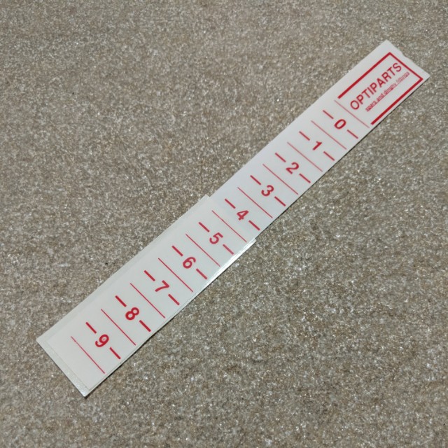 Optiparts Optimist Trim Strip sticker, Sports Equipment, Other Sports ...