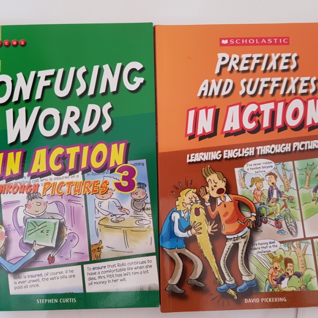 Phrasal Verbs in Action, Confusing Words in Action, Proverbs in action ...