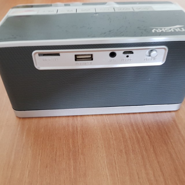 MUSKY Radio ,clock, bluetooth speaker, Audio, Soundbars, Speakers ...