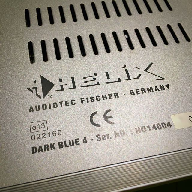 Rare Helix Premium Amplifier 4 Channel Bridge-able Monoblock (Audiotec ...
