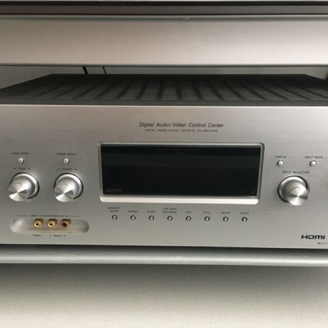 Sony STR-DG910 7.1 Dolby Digital/DTS surround with HDMI plus 8 speakers ...