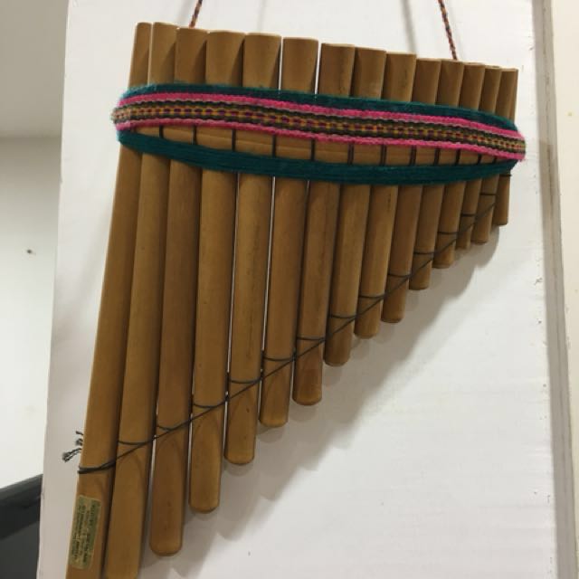 Very Rare Pan Flute from Peru, Hobbies & Toys, Music & Media, Musical ...