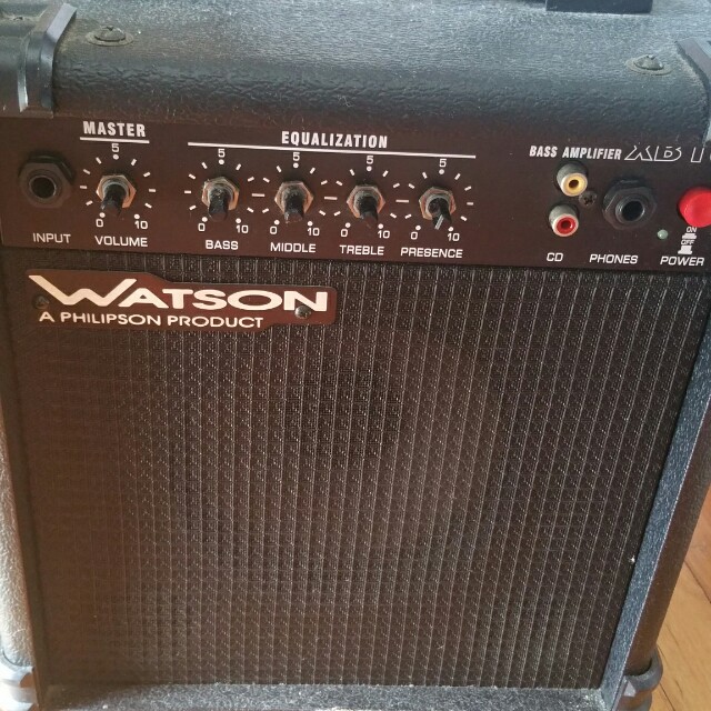 Watson electric Guitar Amplifier XB10, Hobbies & Toys, Music & Media ...