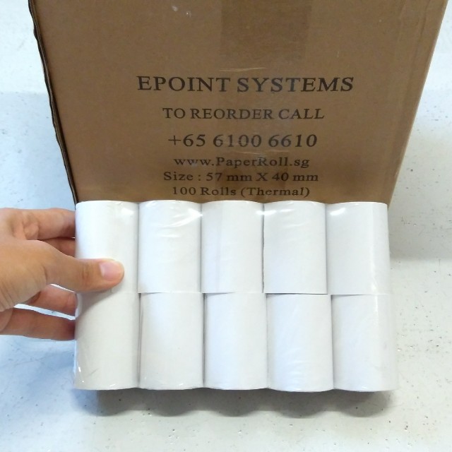 NETS Receipt Paper Roll, Everything Else on Carousell